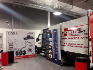 DrainsAid Showcase New Van at Drains-Ex | Commercial